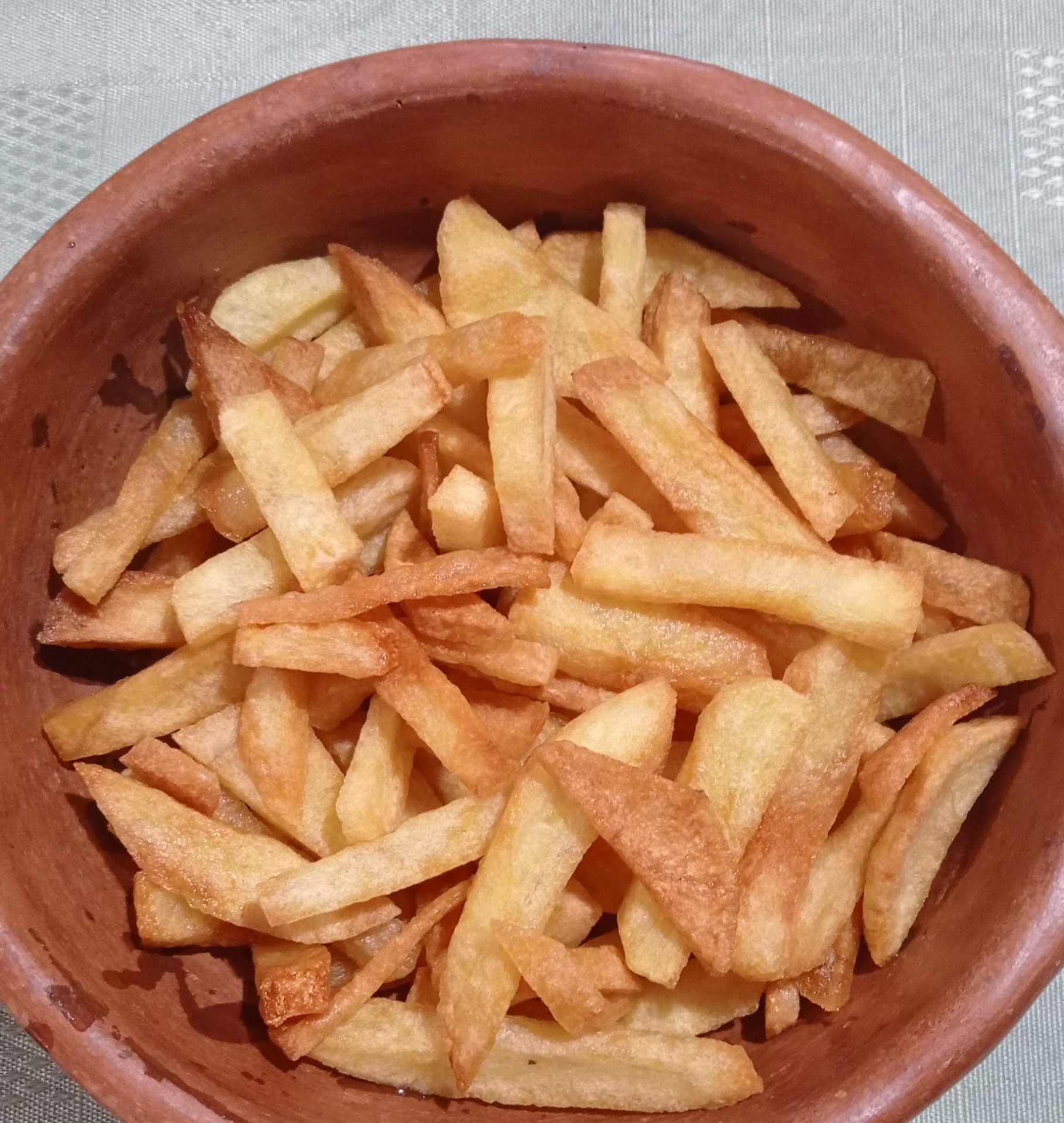 Cómo hacer para que tus papas fritas queden crocantes y doradas