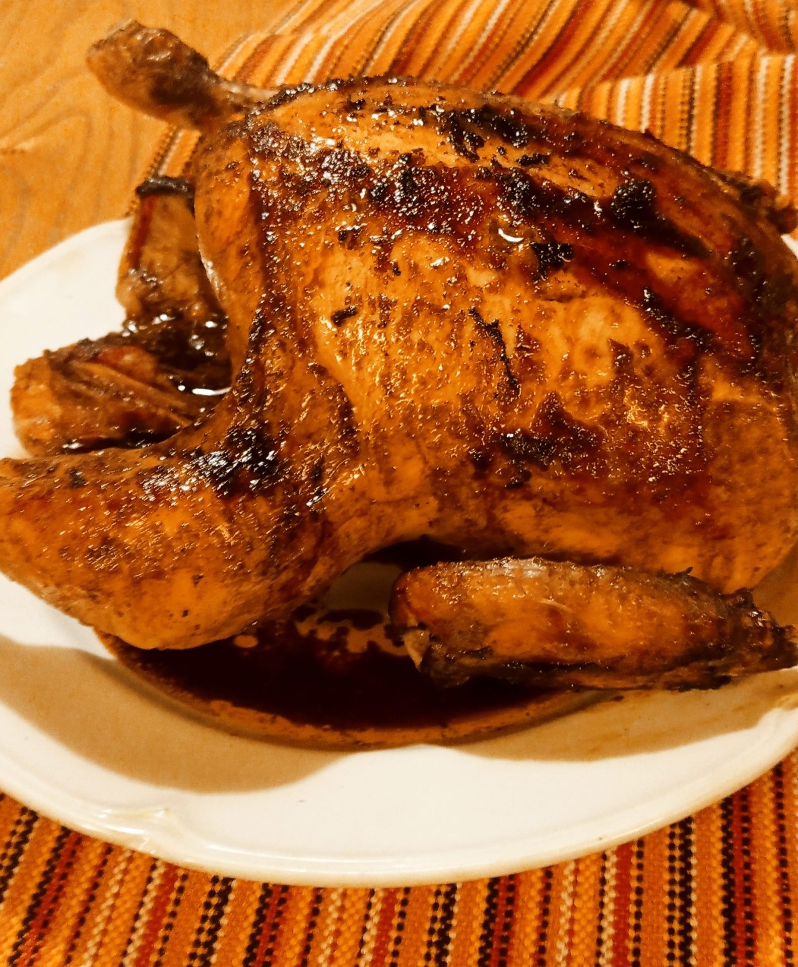 lacquered chicken